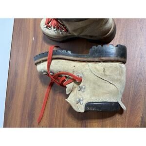 Kinney | Shoes | Vintage Kinney Mountaineering Leather Boots Made Italy ...